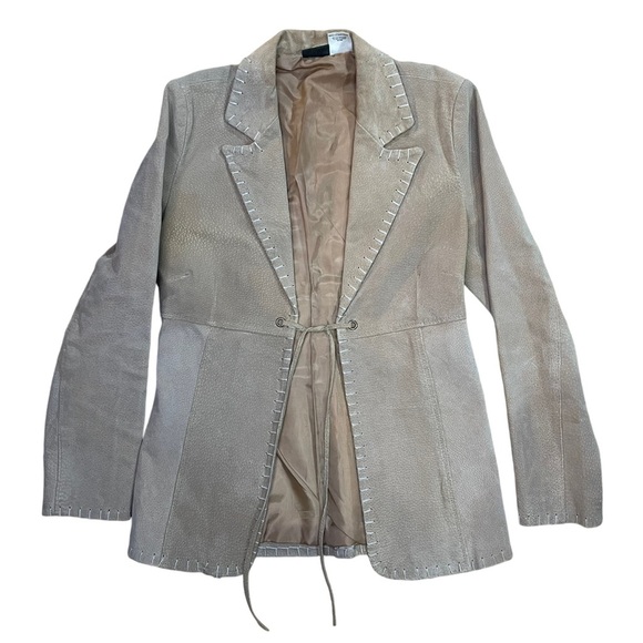 Vintage | Jackets & Coats | Y2k Vintage Joe Boxer Womens Saddle Stitch ...